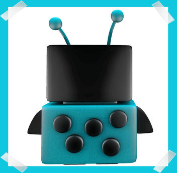 Second Life Marketplace - Full Perm MESH Cute Ladybug Robot kit for ...