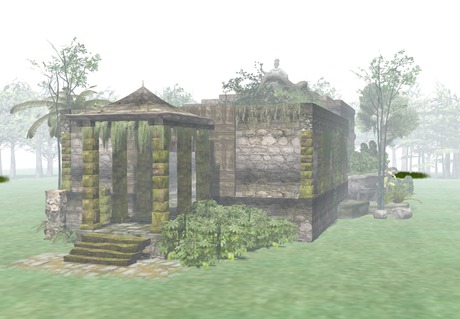 Second Life Marketplace - Jungle Temple ** plants and ambient sounds ...