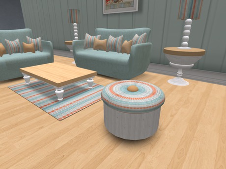 Second Life Marketplace - Welcome to the Beach Livingroom Set