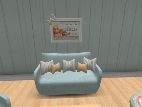 Second Life Marketplace - Welcome to the Beach Livingroom Set