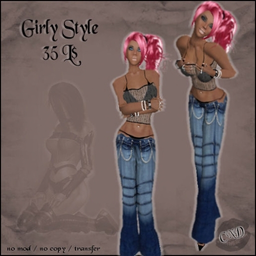 Second Life Marketplace Girly Style