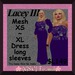 Second Life Marketplace - {GSC}Lacey III Silver/Purple Classic Mesh ...