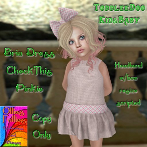 Second Life Marketplace - Bria Dress TD CheckThis Pinkie ~OF~