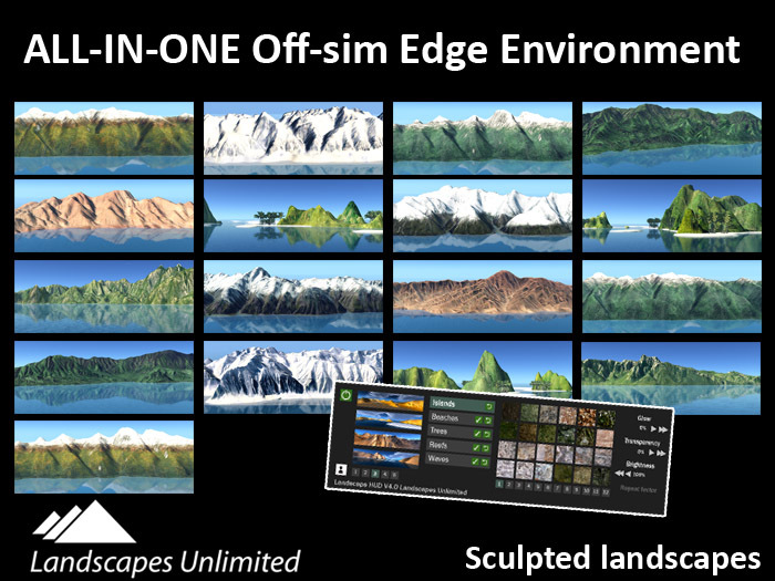 Second Life Marketplace - Off-sim Edge Environment All-In-One [4.2 ...
