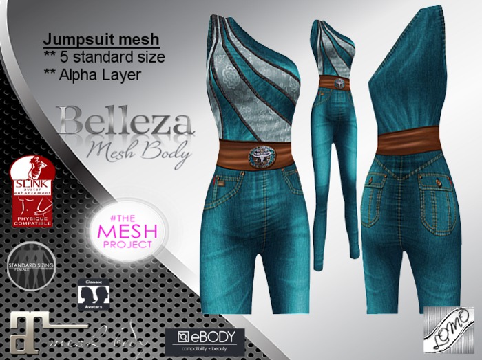 Second Life Marketplace - [ IBAN ] MESH DRESS MAITREYA TMP BODY SUIT ...