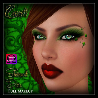 Second Life Marketplace - CB~Shamrock Dixie Full Makeup(box)