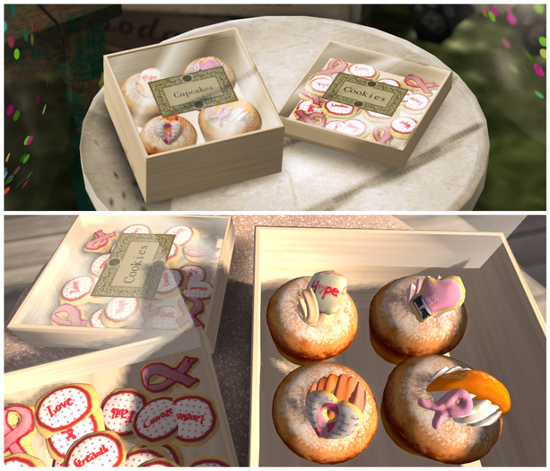 Second Life Marketplace - Aphrodite Relay for life food combo: cookies ...