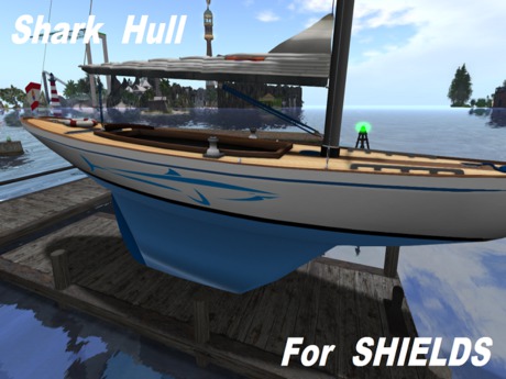 Second Life Marketplace - Shields Texture Shark Hull (Box)