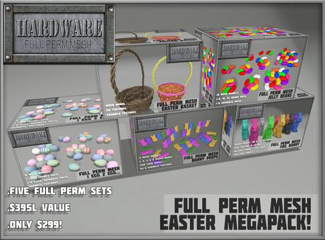 Second Life Marketplace - HARDWARE Easter Mega Pack