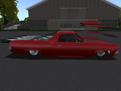 Second Life Marketplace - KK/BCC 69 C.E street outlaw complete Kit