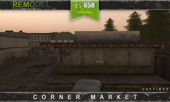 Second Life Marketplace - Small Corner Market