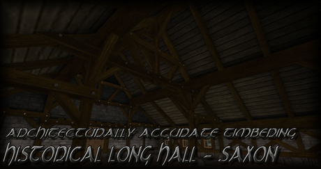 Second Life Marketplace - Saxon Long Hall - Artisan - Stone/Wood