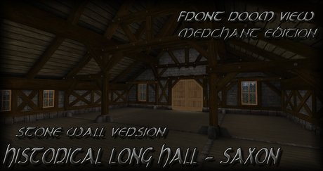 Second Life Marketplace - Saxon Long Hall - Merchant - Stone