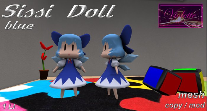 Second Life Marketplace - Sissi Doll blue mesh