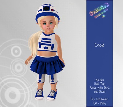 Second Life Marketplace - Sammich Fixins - Droid Outfit {Boxed}