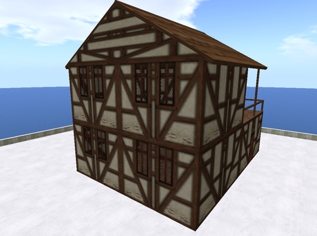 Second Life Marketplace - Rock's Rustic 15X20 2-story Cottage