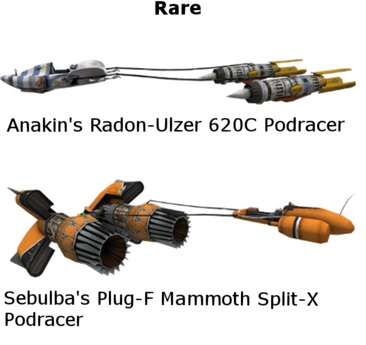 Second Life Marketplace - RP - Plug-F Mammoth Split-X Podracer RARE