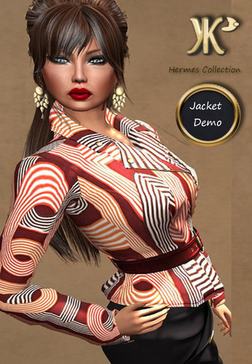 Second Life Marketplace - YK - Hermes Jacket Demo Second Life Marketplace - YK - Hermes Jacket Demo