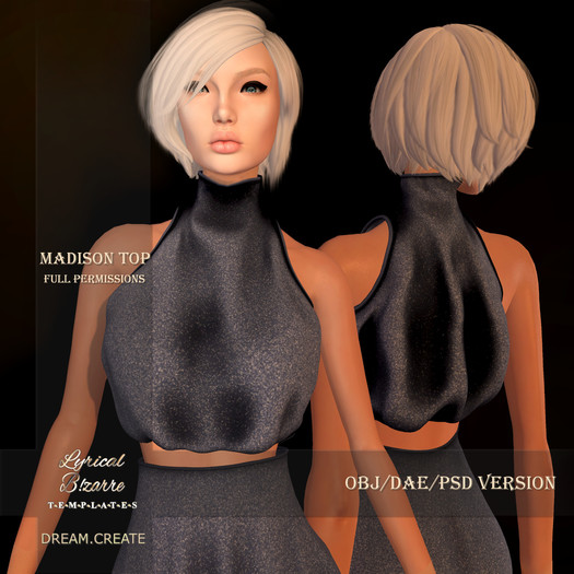 Second Life Marketplace - !Lyrical B!zarre Templates! - Madison MESH ...