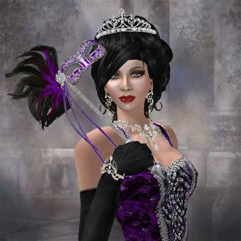 Second Life Marketplace - Masquerade Deep Purple