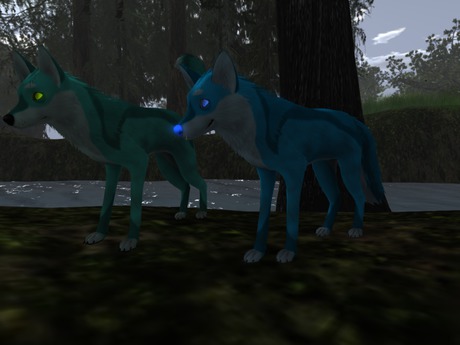 Second Life Marketplace - Blue Gwarr Mod for TWI Mesh Fox
