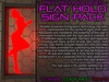Second Life Marketplace - 31 Holo-Projected Customizable Sign Pack, in ...