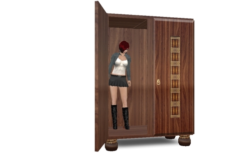 Second Life Marketplace - Capalini Hiding Wardrobe