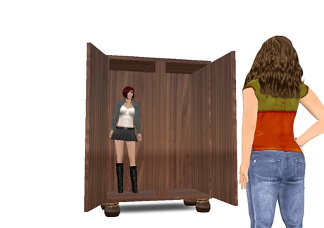 Second Life Marketplace - Capalini Hiding Wardrobe