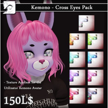 Second Life Marketplace - [JD] Kemono cross eyes mod