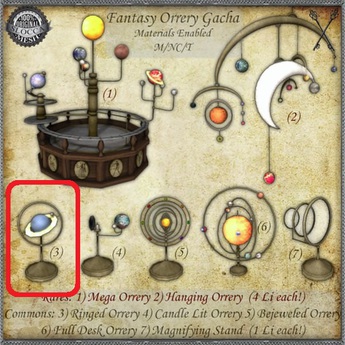 Second Life Marketplace - SE - Ringed Orrery