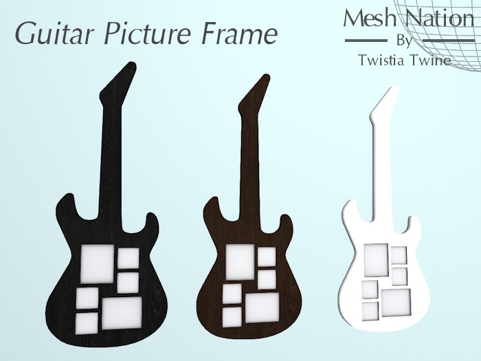 Second Life Marketplace - * Mesh Nation * FULL PERMISSIONS Guitar ...