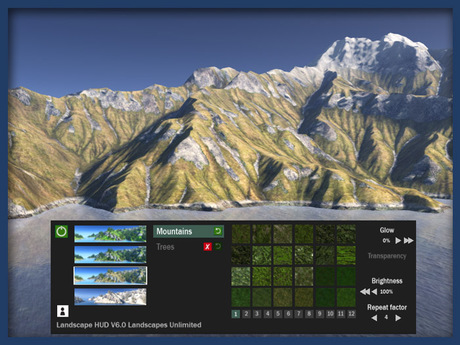 Second Life Marketplace - Sim Surround Landscape PORTO COAST (Full Sim ...