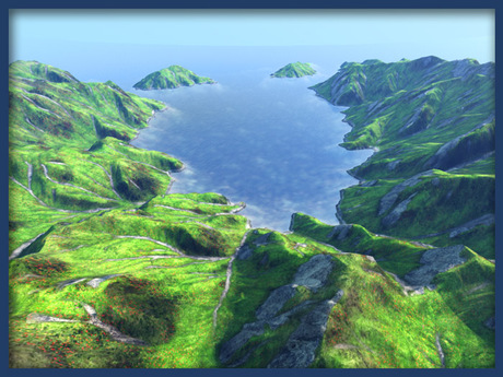 Second Life Marketplace - Sim Surround Landscape PORTO COAST (Full Sim ...