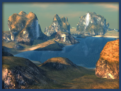 Second Life Marketplace - Sim Surround Landscape HIGHLANDS COAST (Full ...