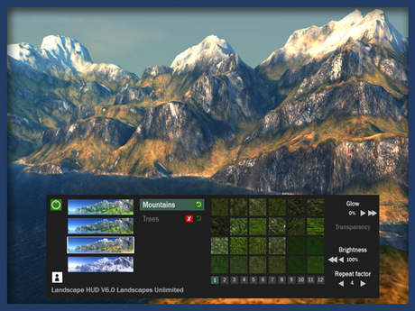 Second Life Marketplace - Sim Surround Landscape VERDON (Full Sim ...