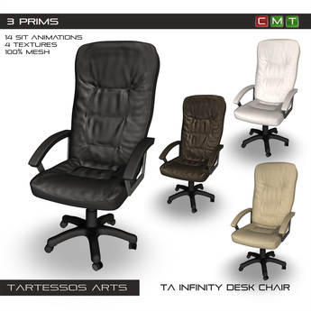 Second Life Marketplace - ::TA Infinity Desk Chair
