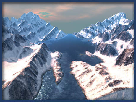 Second Life Marketplace - Sim Surround Landscape VERDON LITE (full sim ...