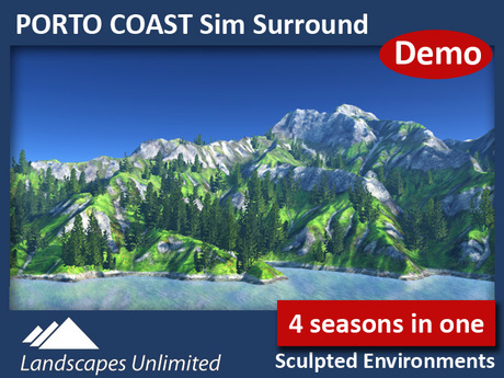 Second Life Marketplace - [DEMO] Sim Surround Landscapes (Full sim ...