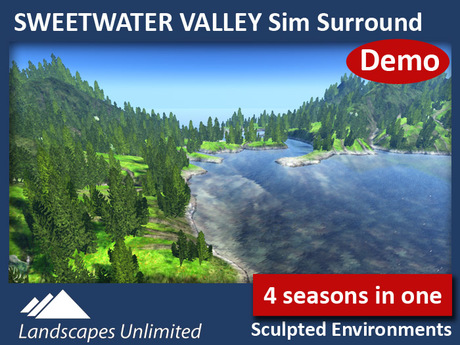 Second Life Marketplace - [DEMO] Sim Surround Landscapes (Full sim ...