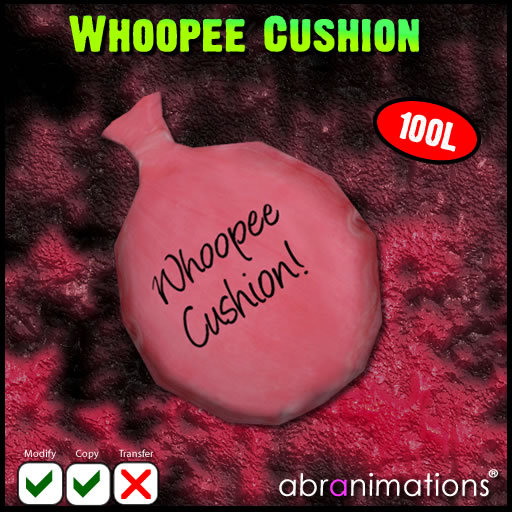 Second Life Marketplace - Whoopee Cushion (Trick Friends When They Sit)