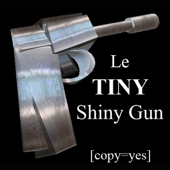 Second Life Marketplace - Le Tiny Shiny Gun