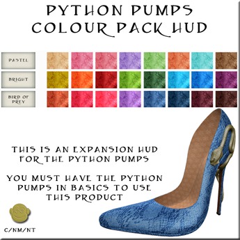Second Life Marketplace - BM Python Pumps Basics