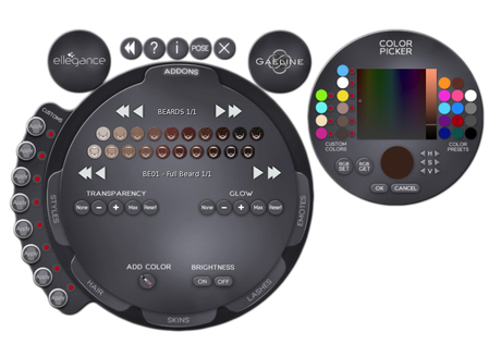 Second Life Marketplace - [GA.EG] Mesh Heads Addon - BE01 Full Beards