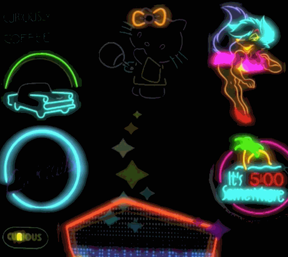 Second Life Marketplace - ANIMATED, REALISTIC NEON SIGN SCRIPTING KIT ...