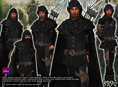 Second Life Marketplace - *FF* Ranger Sherrod Midnight