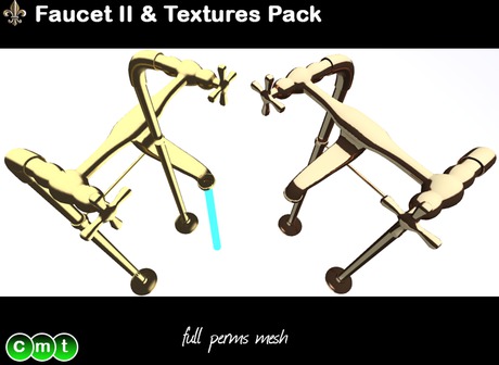 Second Life Marketplace - -----LS Inc. Full Perms Faucet II & Textures ...