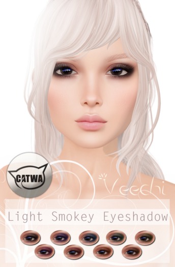 Second Life Marketplace Veechi Light Smokey Eyeshadow Catwa 6559