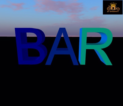 Second Life Marketplace - ZT BAR SIGN