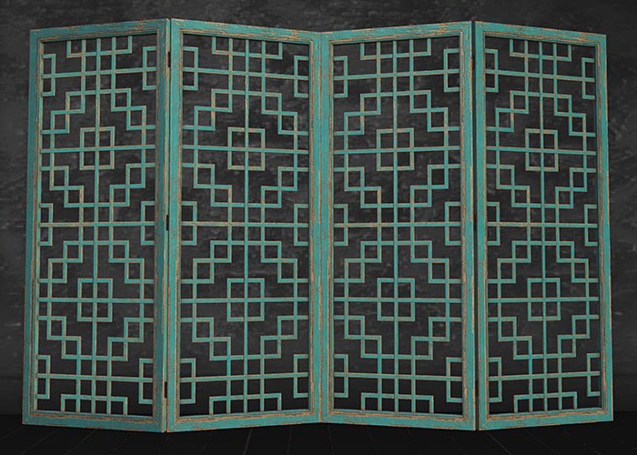 Second Life Marketplace - The Loft - Jabode Privacy Screen Teal