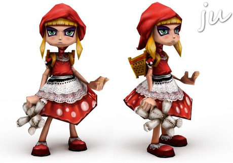 Second Life Marketplace - JU Annie Little Red 3D Model Mesh